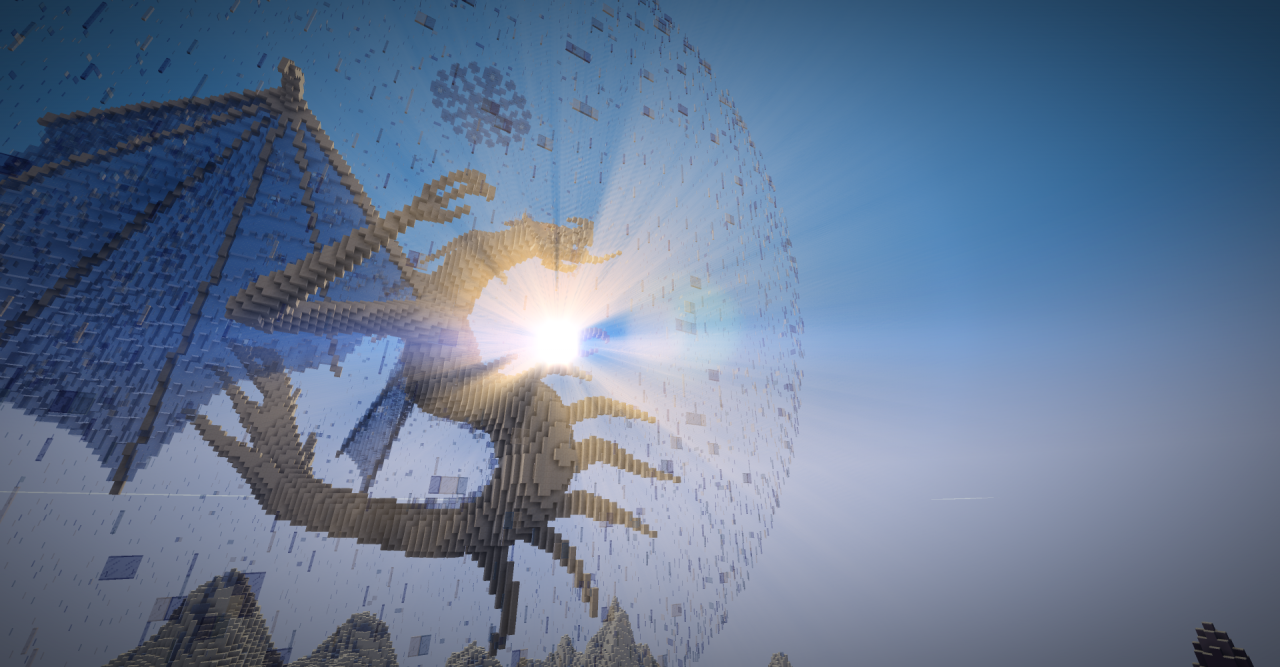 Ice Dragon Minecraft Map