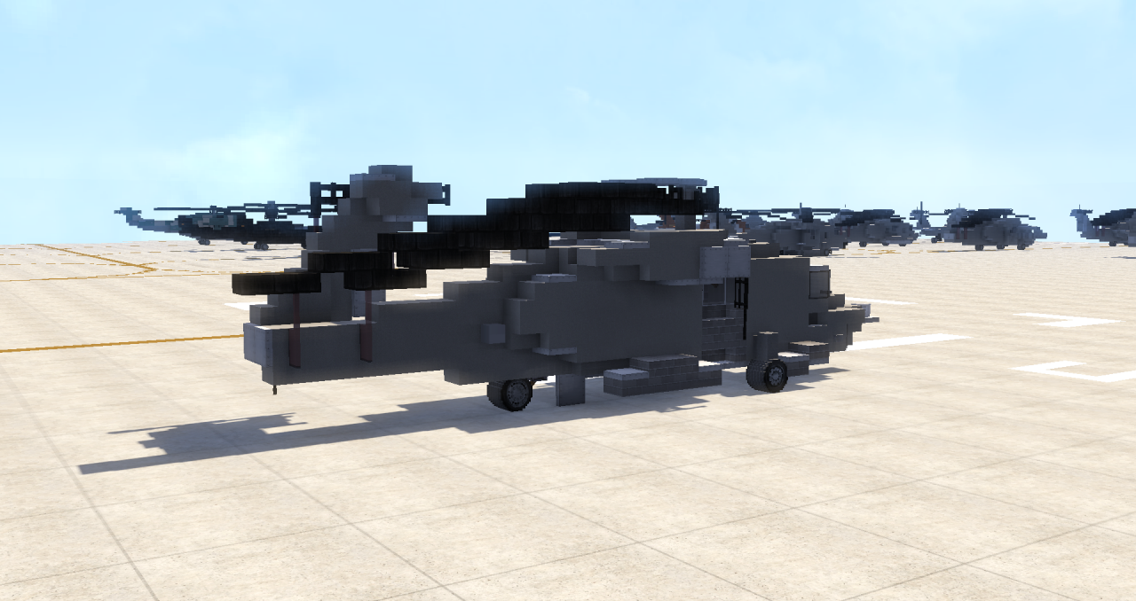 Sikorsky HH-60H Rescuehawk Minecraft Map