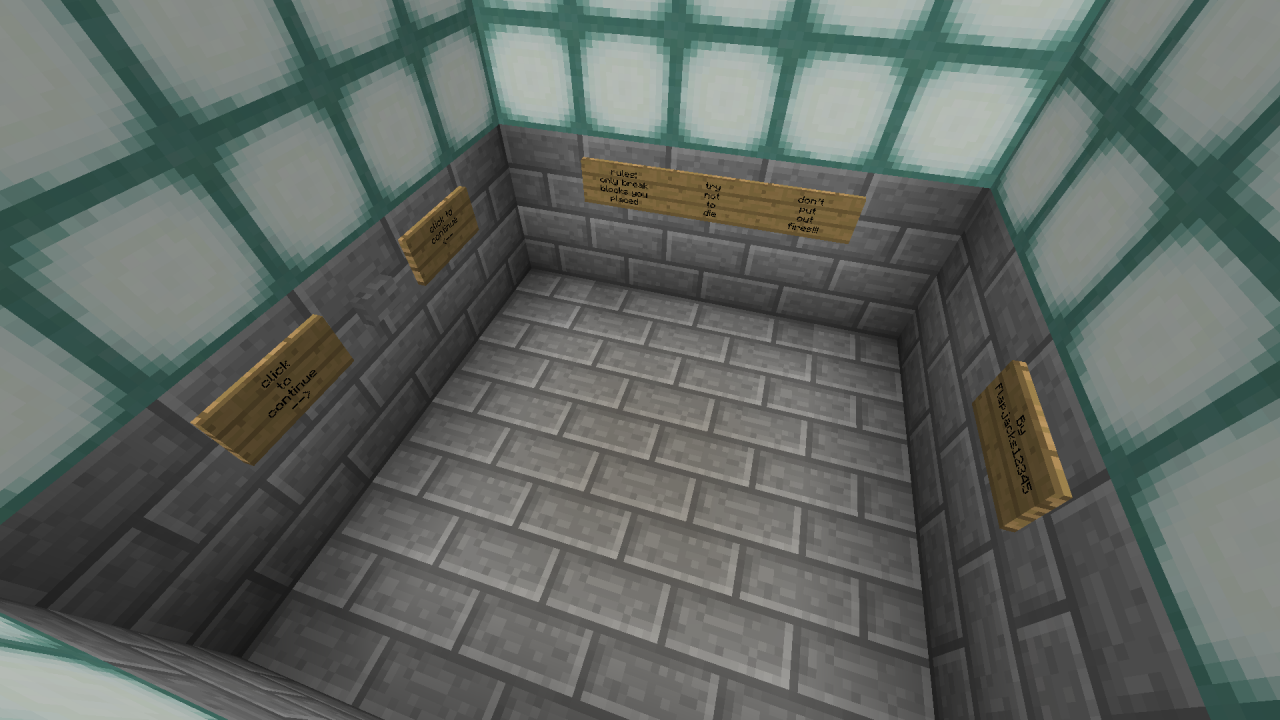 Testing Arena Minecraft Map