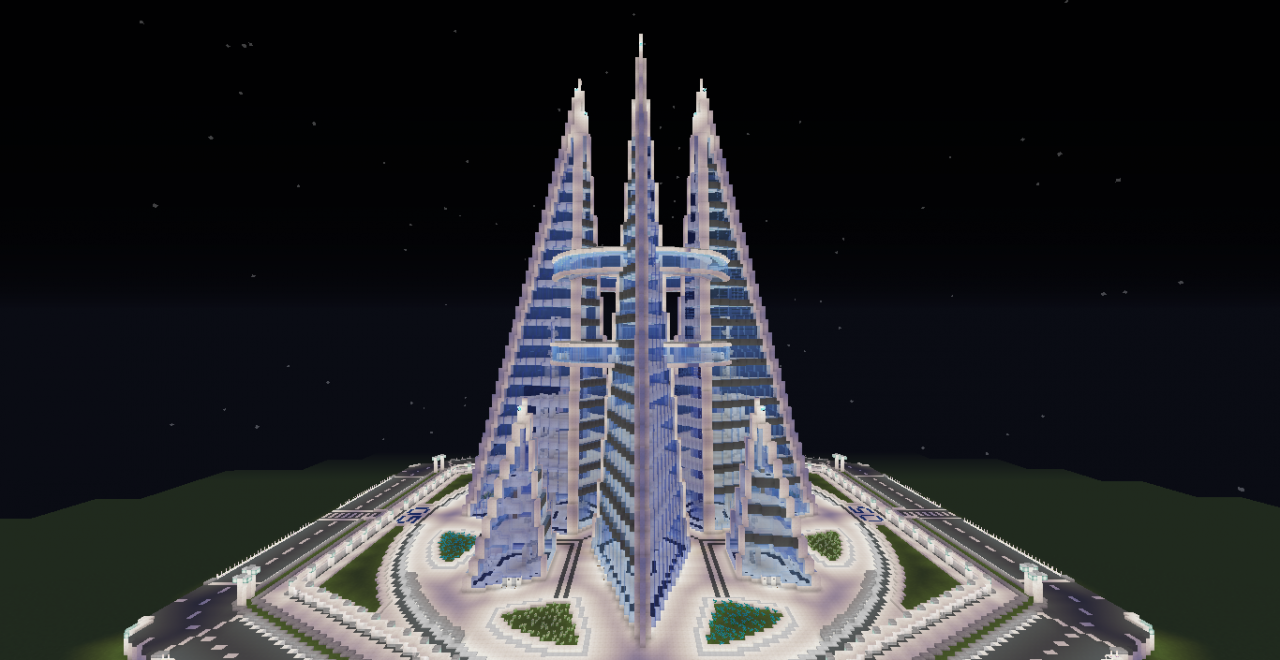 Quartz Tower #5 Minecraft Map