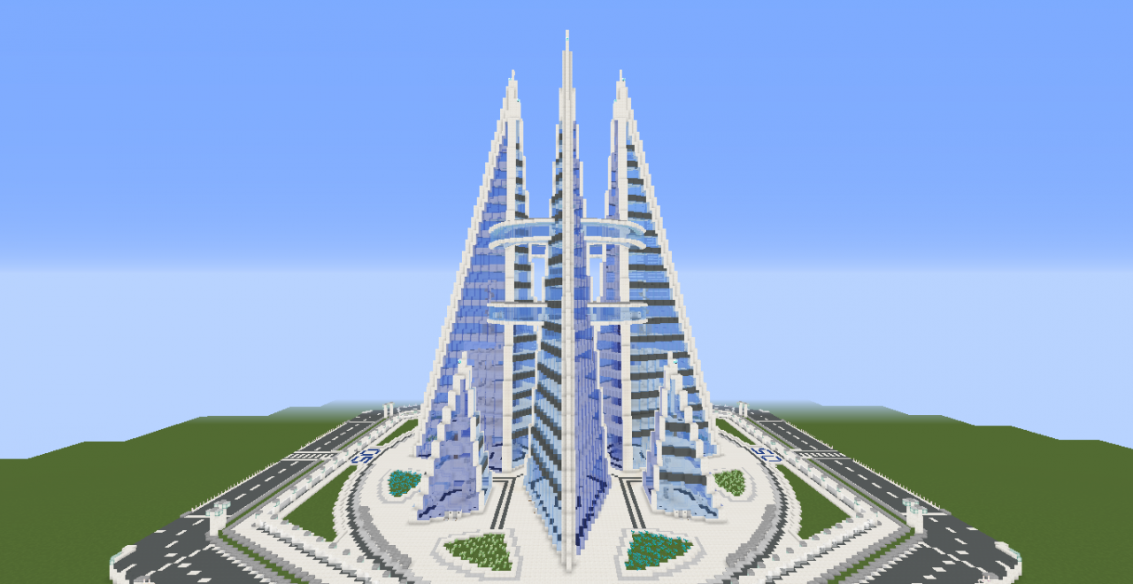 Quartz Tower #5 Minecraft Map