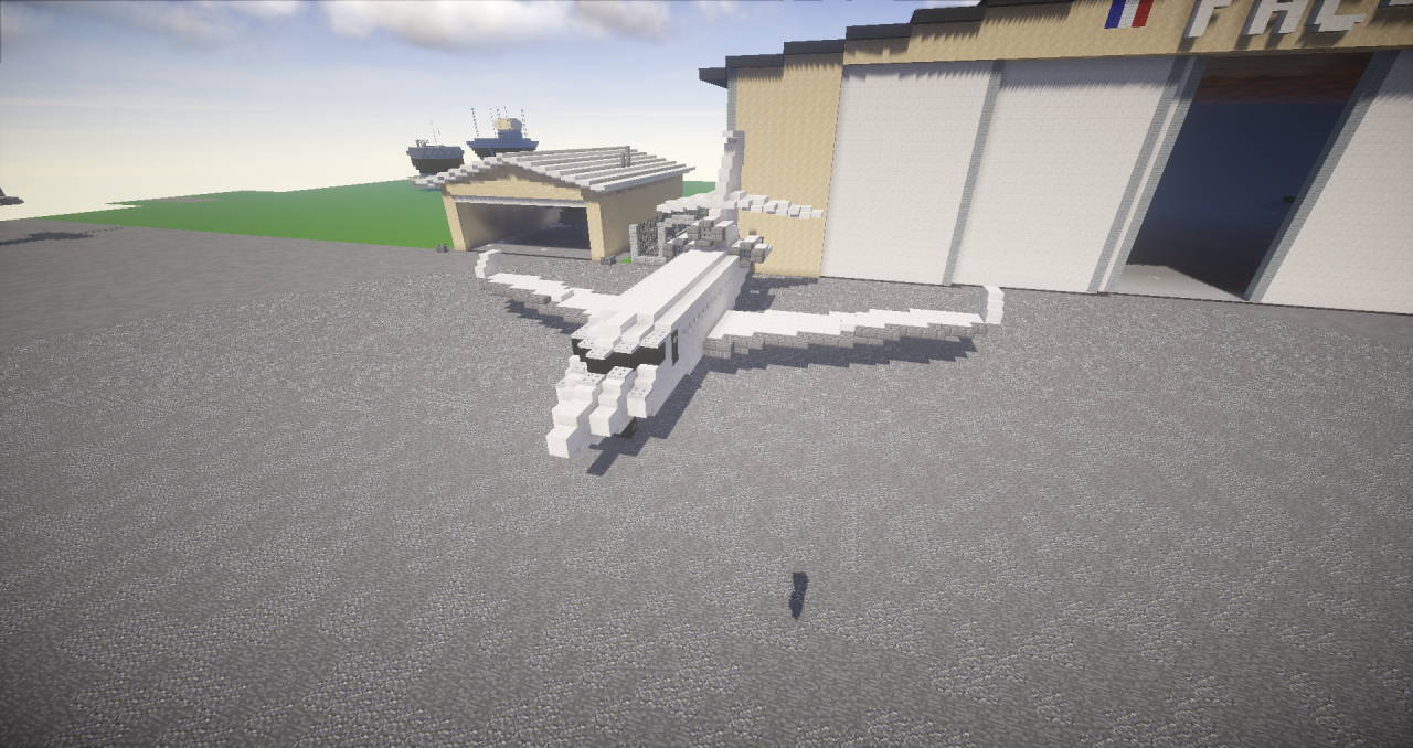 Dassault Falcon 7X Minecraft Map