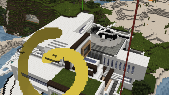 Redstone Modern Mansion Minecraft Map