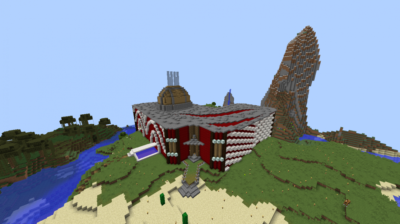 Automated Survival Base Minecraft Map