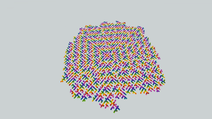 command: Rainbow maze Minecraft Map