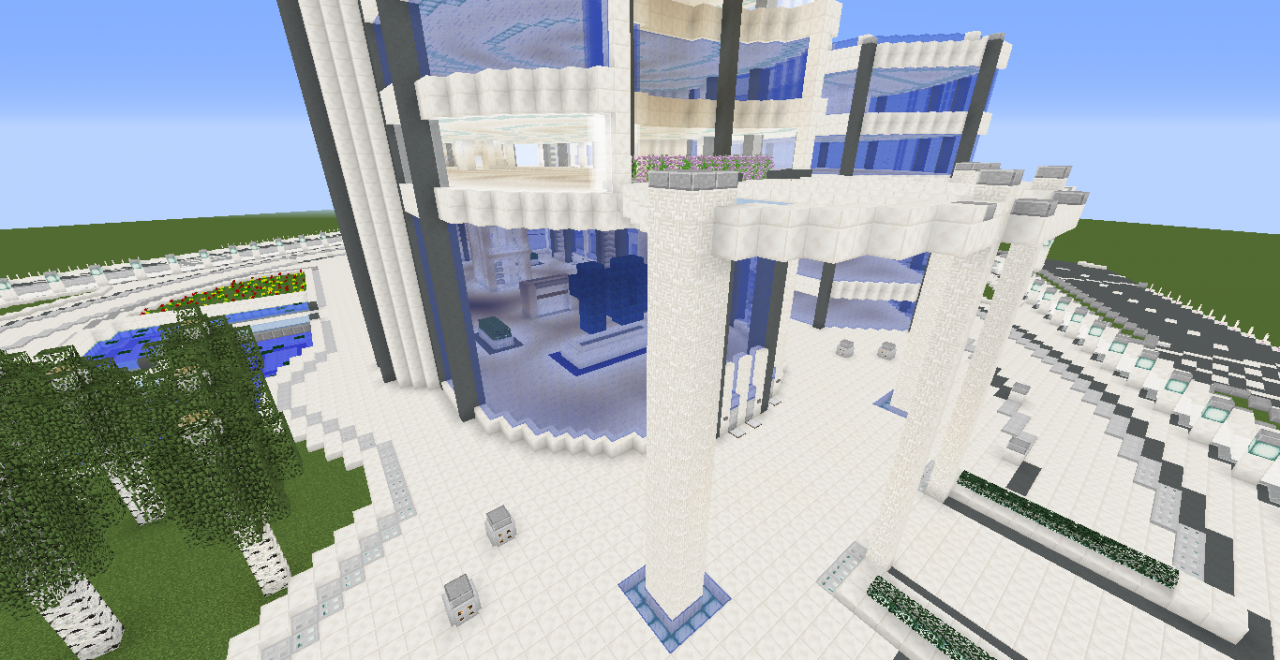 Quartz Tower #10 Minecraft Map