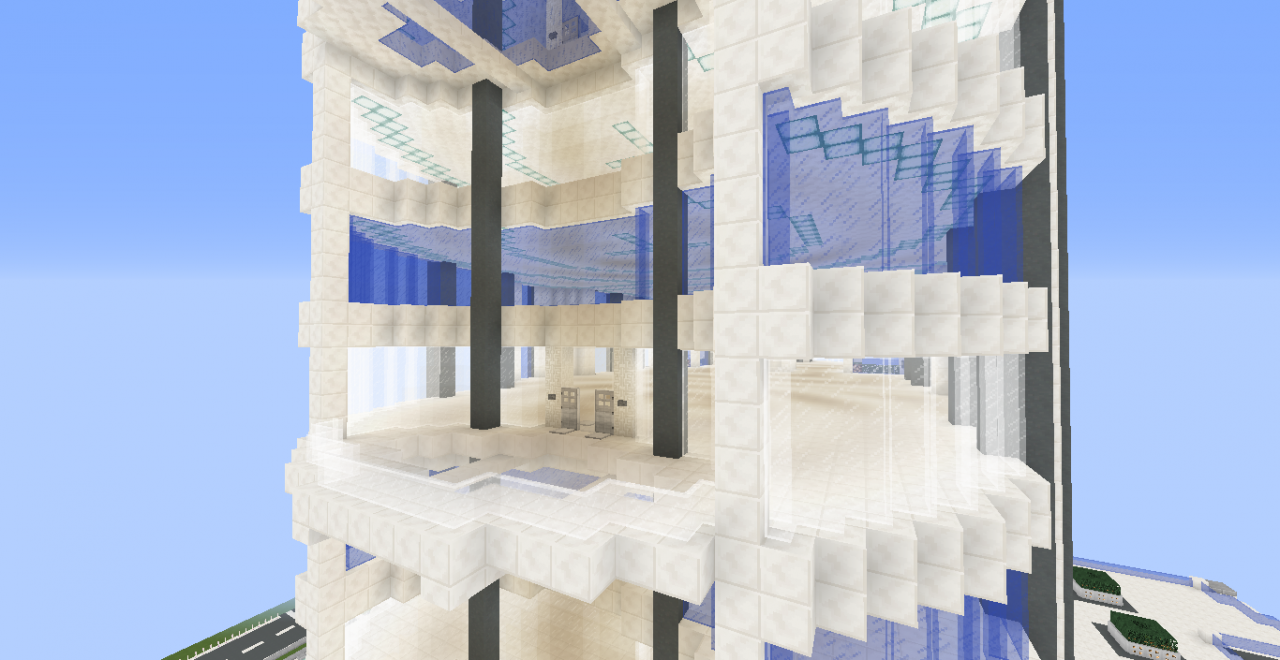 Quartz Tower #10 Minecraft Map