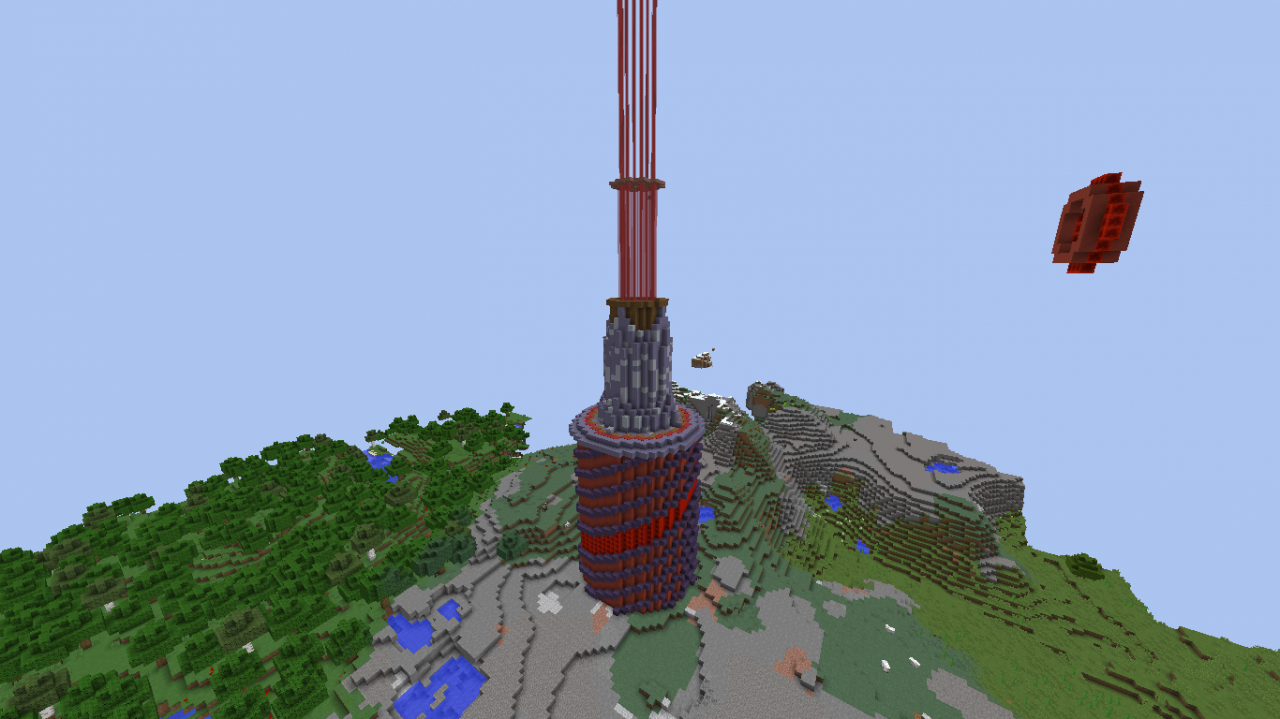 Elytra Flying Course Minecraft Map