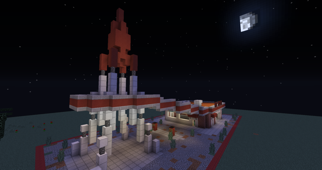 Fallout 4 Red Rocket Station Minecraft Map