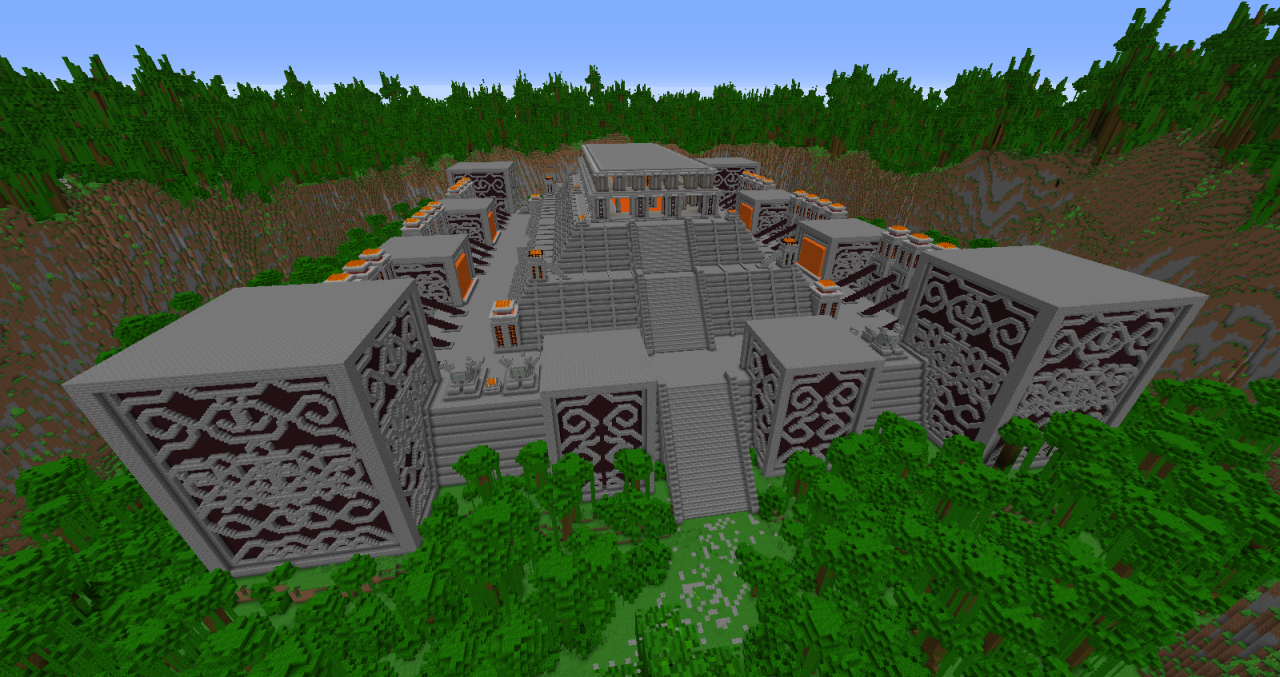 Golem Temple Minecraft Map