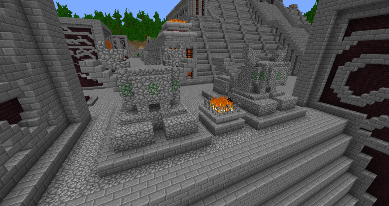 Golem Temple Minecraft Map