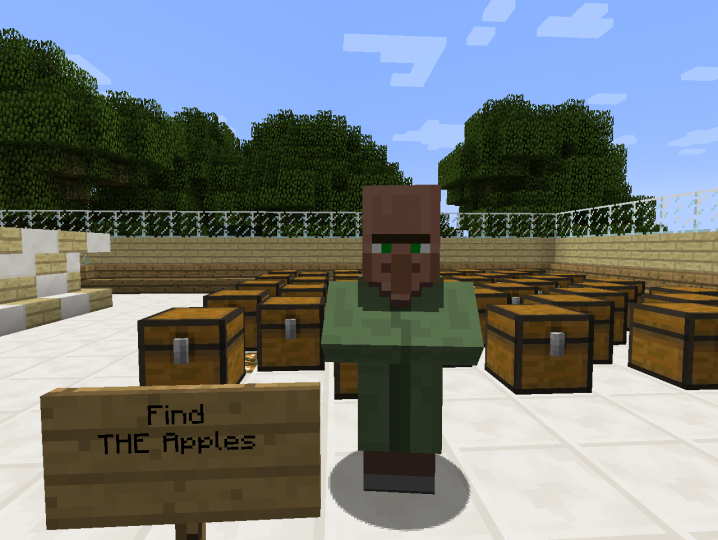 FInd THE RAW Chicken Minecraft Map