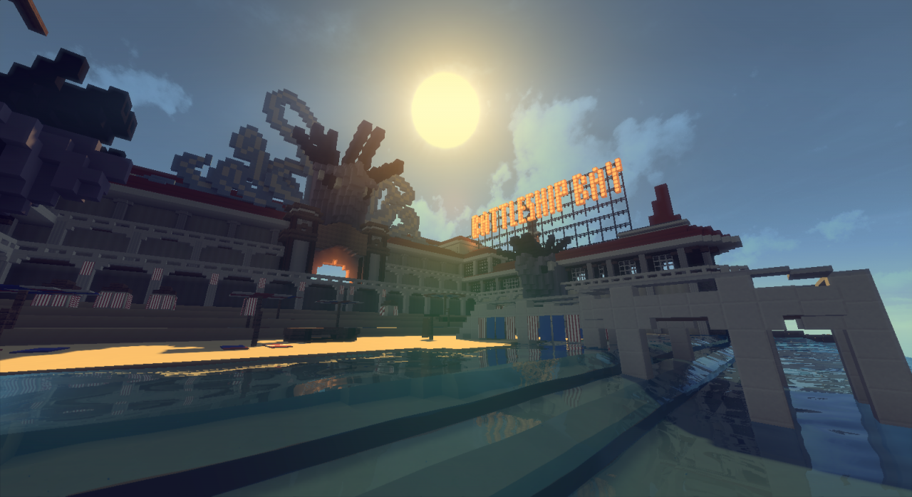 Bioshock Infinite (Columbia WIP) Minecraft Map