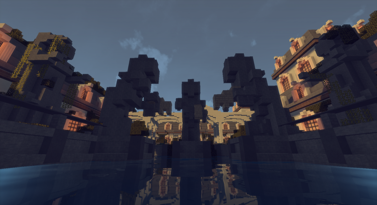 Bioshock Infinite (Columbia WIP) Minecraft Map