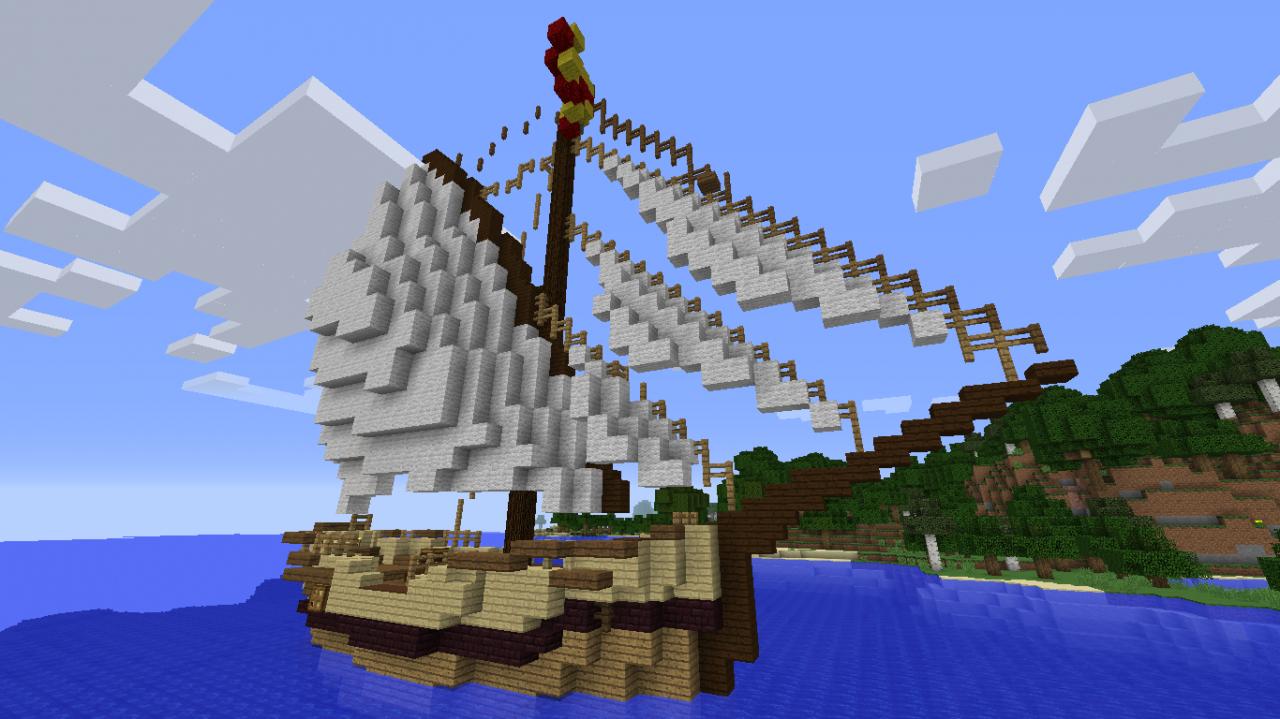 Ship - Medieval Sloop Minecraft Map