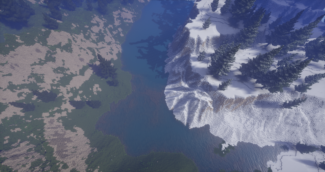 Valeniya - 2.5K Terrain Map Minecraft Map