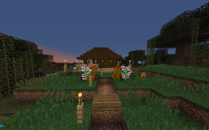Small House In The Woods Minecraft Map