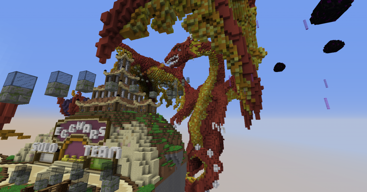 EggWars Lobby MinerDude Minecraft Map