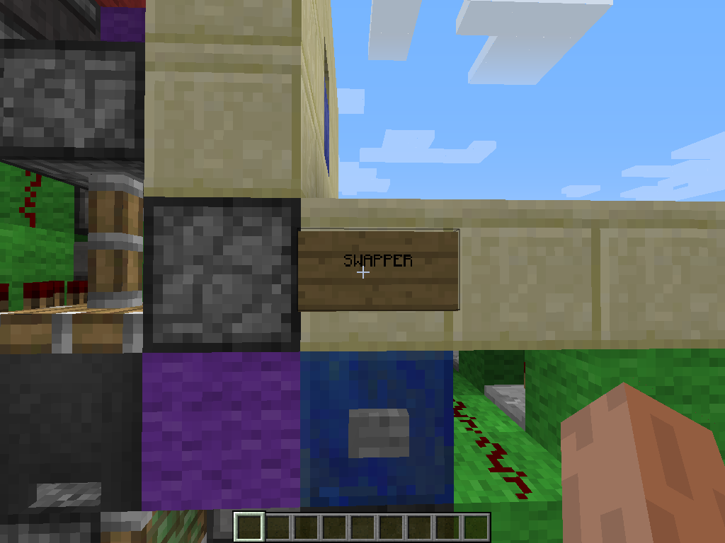 World's First Minecraft Hidden Seamless Shulker Box Swapper Minecraft Map