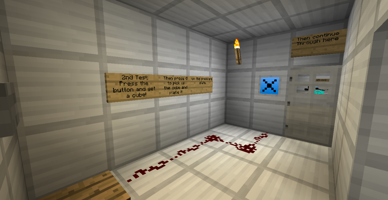 Portal Map: Aperture Science Laboratories, 1.7.10 [Beta] Minecraft Map