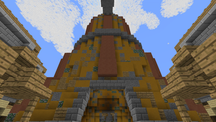 Genie Lamp Village Spawn Minecraft Map