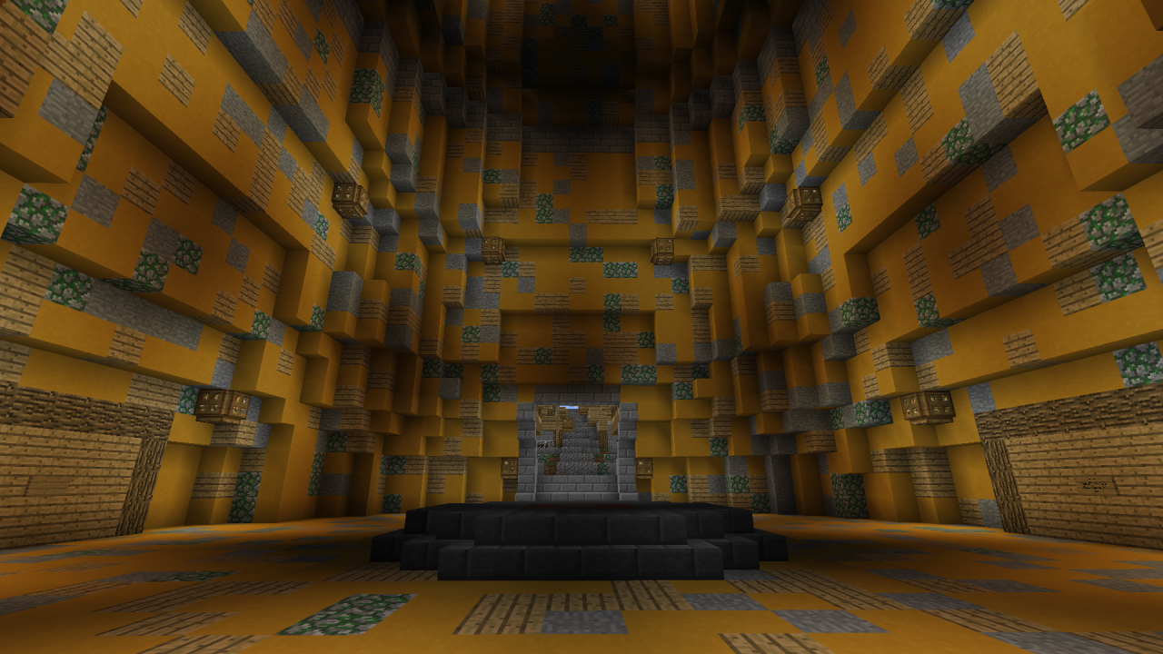 Genie Lamp Village Spawn Minecraft Map