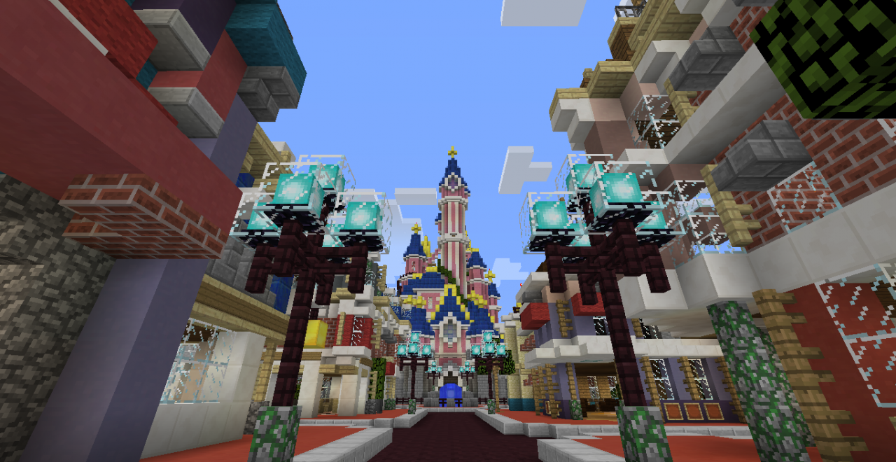 Disney Park Minecraft Map