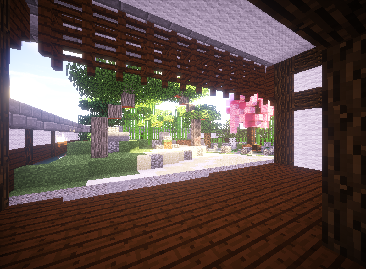 Japanese Tea House Minecraft Map