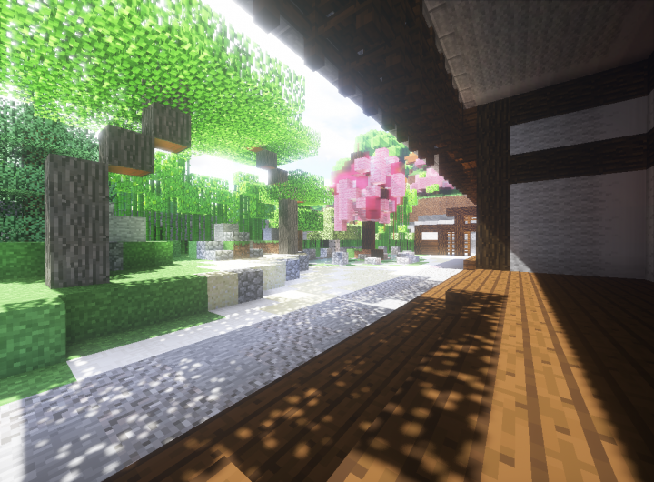 Japanese Tea House Minecraft Project