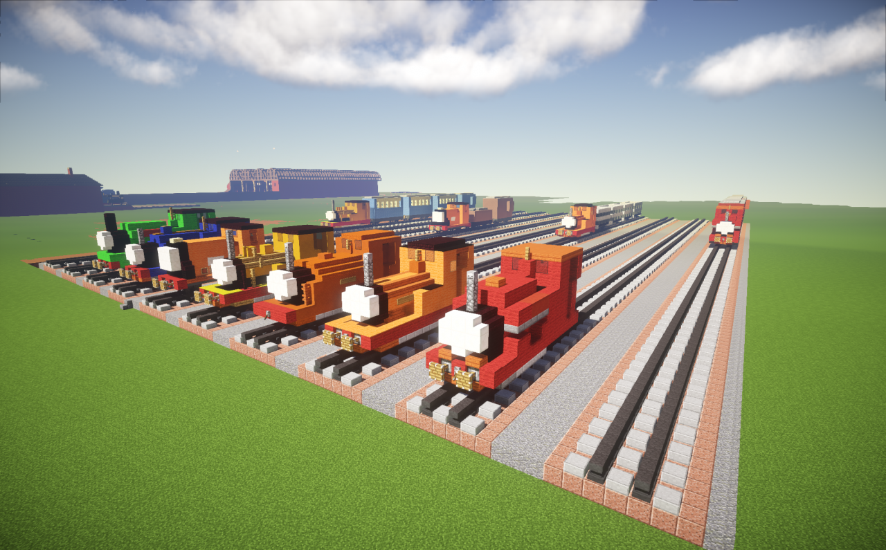 Sodor Model Railway TTTE Minecraft Map