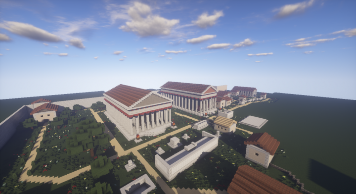 Paestum - Roman city Minecraft Map