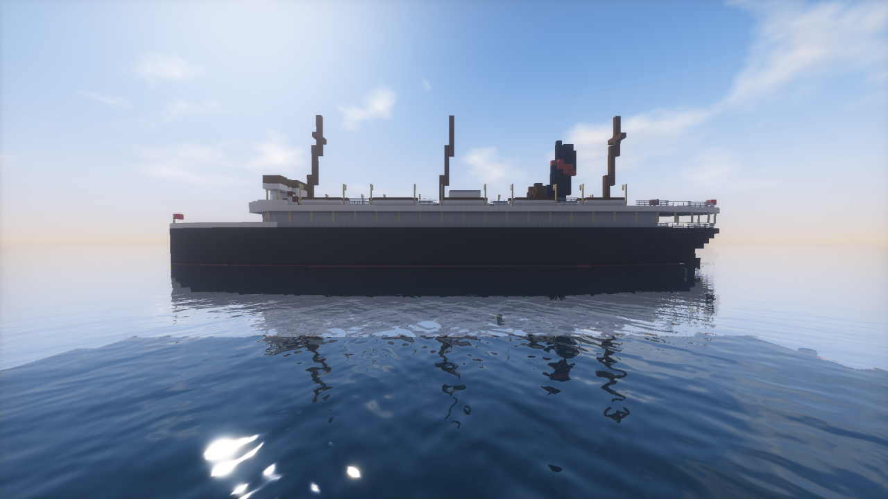 Great Lakes Passenger Steamer Minecraft Map