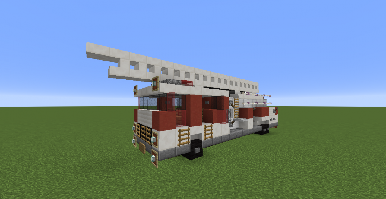 Fire Truck Minecraft Map