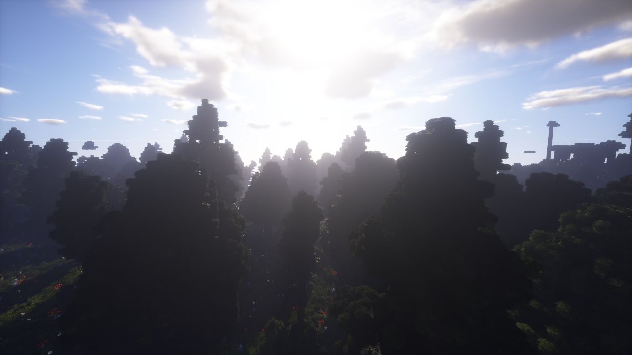 Trying to build a real forest Minecraft Map