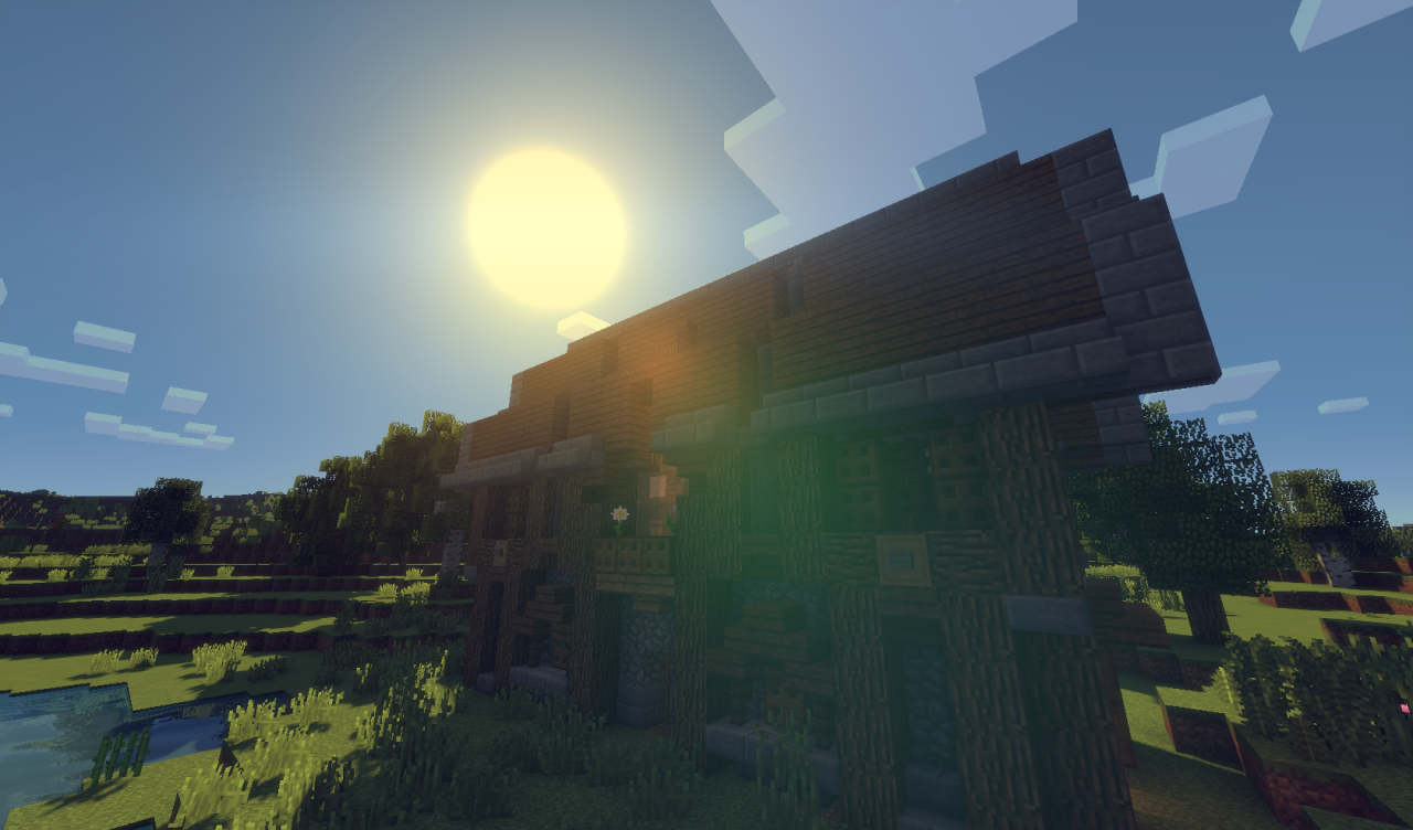 Small Rustic/Medieval House Minecraft Map