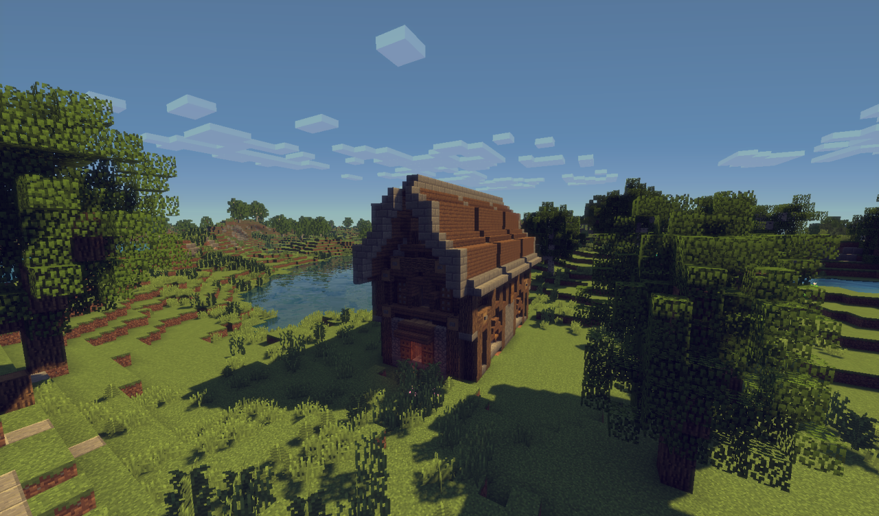 Small Rustic/Medieval House Minecraft Map