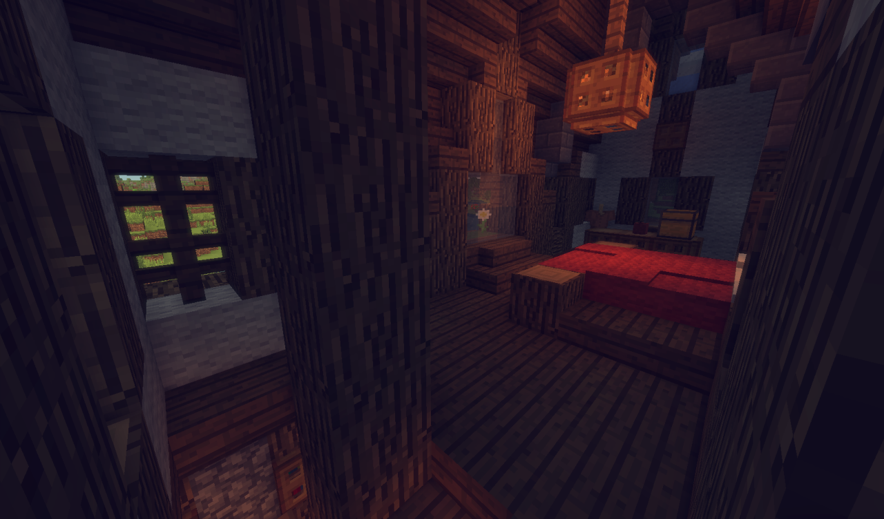 Small Rustic/Medieval House Minecraft Map
