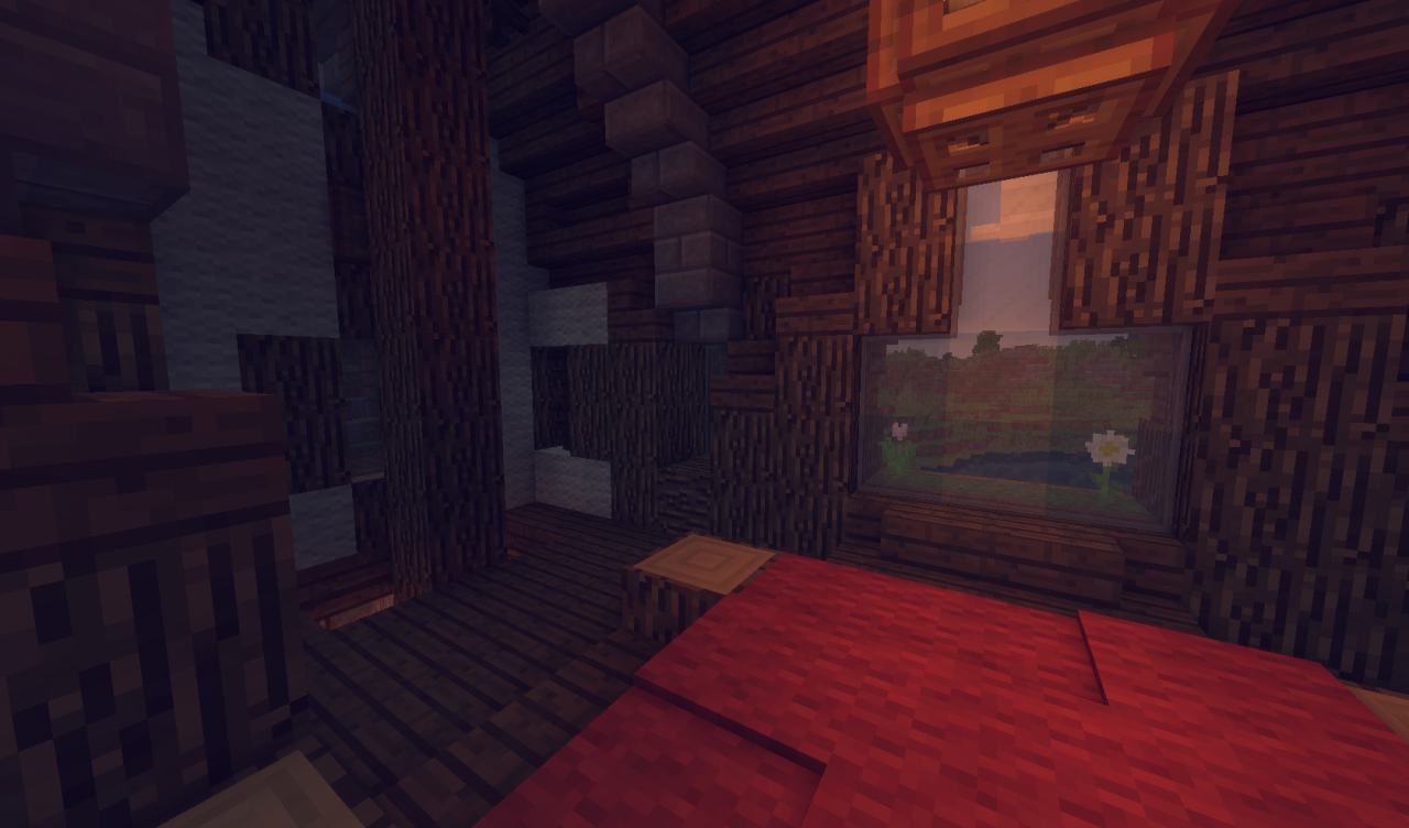 Small Rustic/Medieval House Minecraft Map