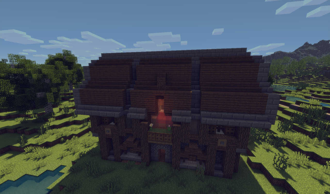 Small Rustic/Medieval House Minecraft Map