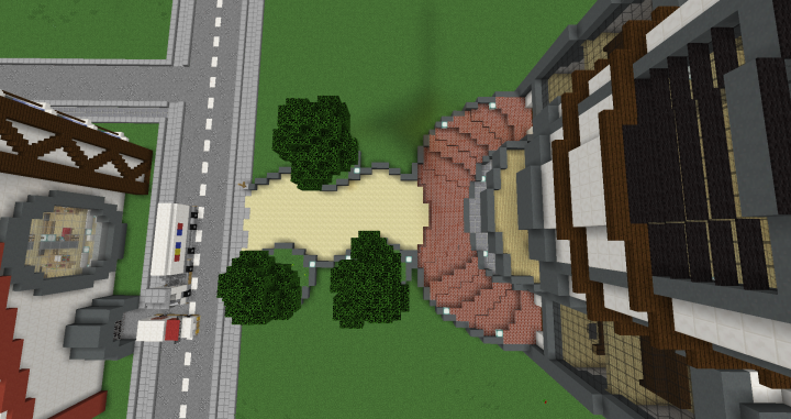 Modern Big Building Minecraft Map