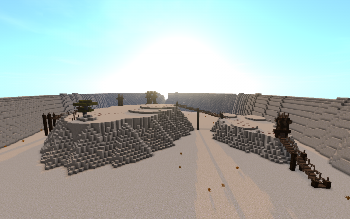 Desert Fortress Minecraft Map