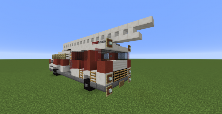 Fire Truck Minecraft Map