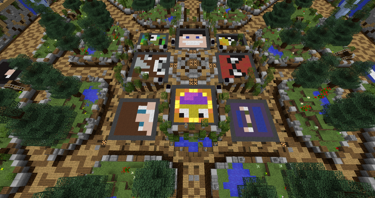 Lobby Polish YouTuber Minecraft Map