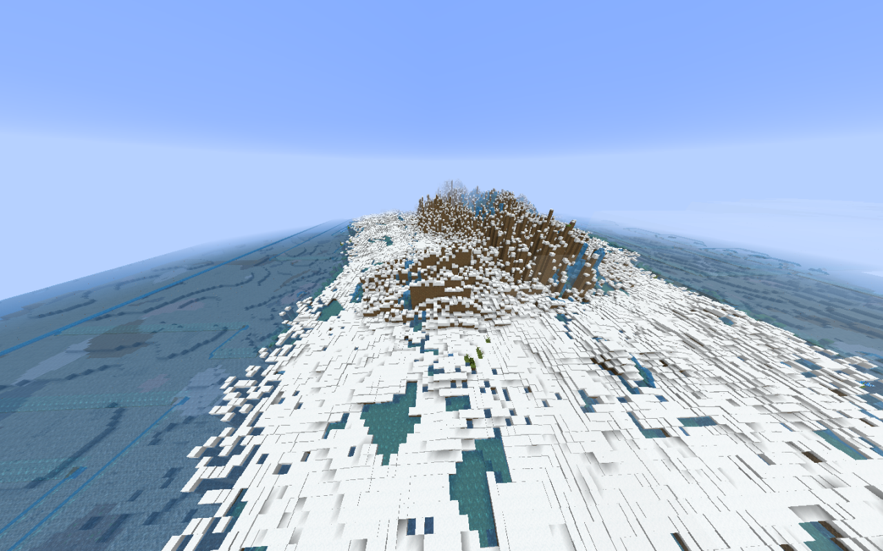 Minecraft map: The white island + [Map Download] Minecraft Map