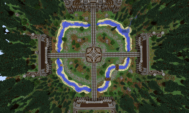 [Lobby / Hub] Primordial Woods Minecraft Map