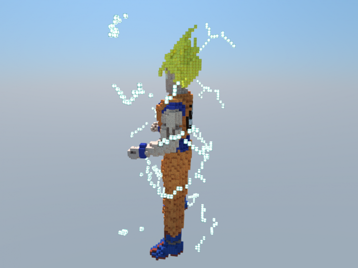 Son Goku SSJ2 Minecraft Map