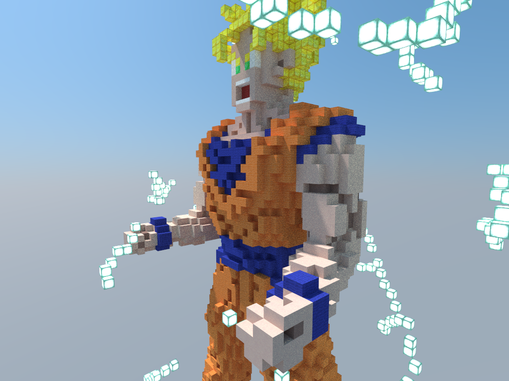 Son Goku SSJ2 Minecraft Map