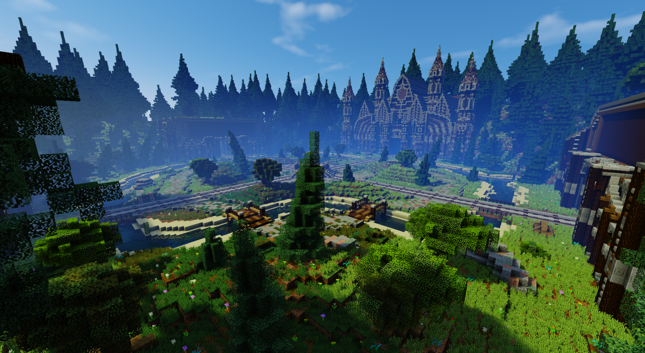 [Lobby / Hub] Primordial Woods Minecraft Map