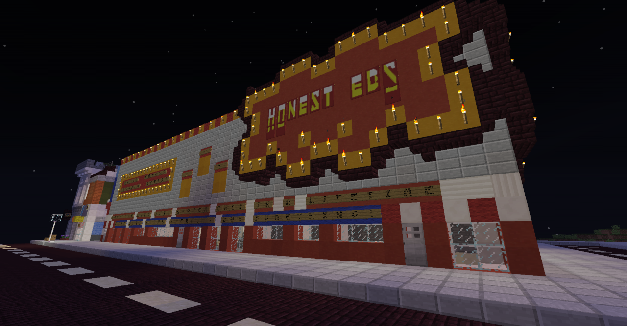 Honest Ed's department store re-created in Minecraft (1948-2016 ...
