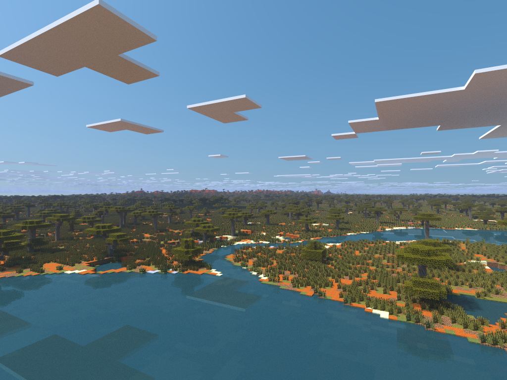 Australia in Minecraft scaled 1:240 Minecraft Map